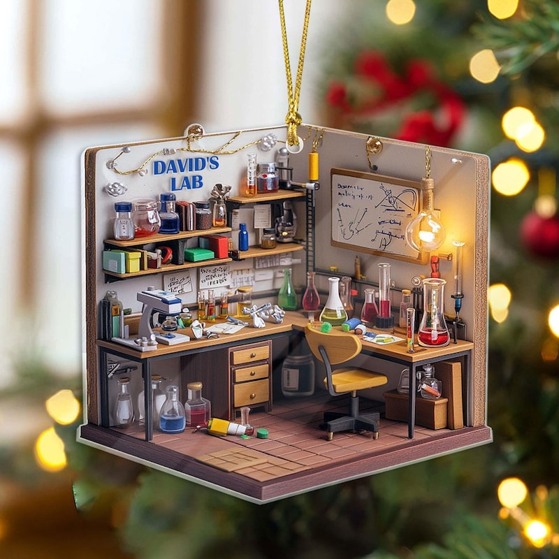 Science Ornament - Etsy