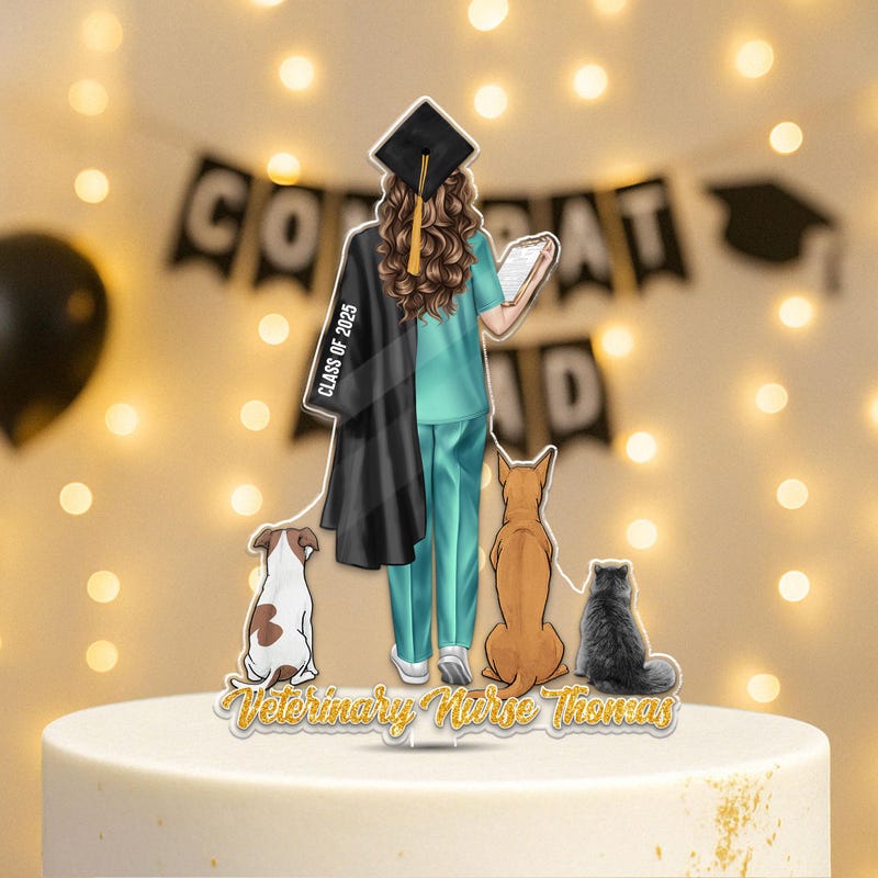 Vet Cake Topper - Etsy