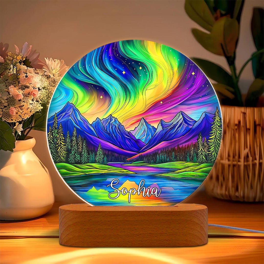 Custom Northern Led Light, Northern Aurora Led Light, Northern Decor ...