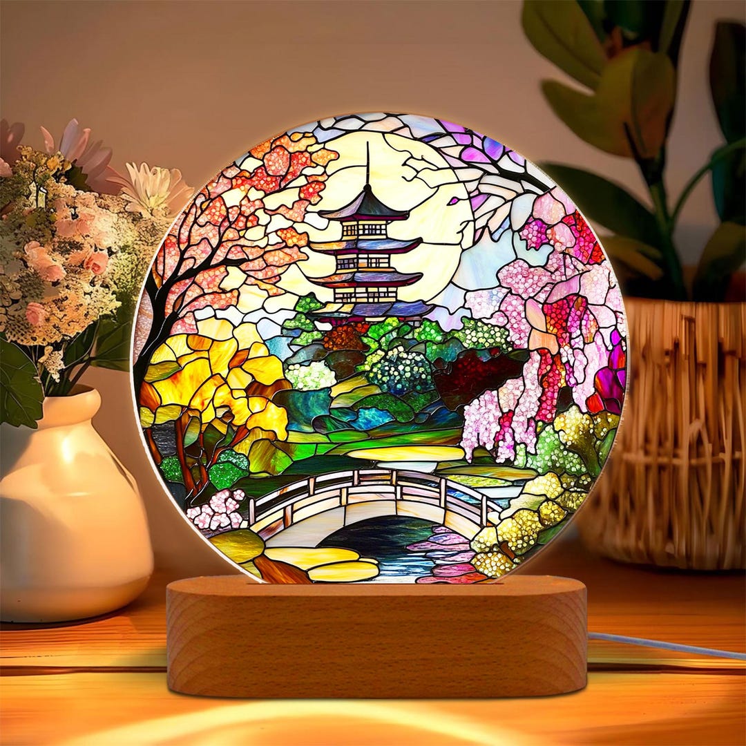Pagoda Japanese Led Light, Japanese Home Decor, Pagoda Japanese Art ...