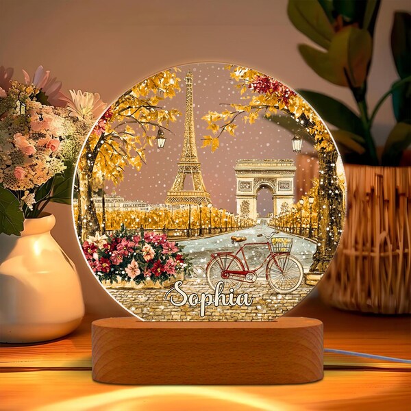 Paris Lamp - Etsy