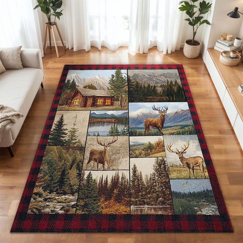 Carpet With Mountains - Etsy