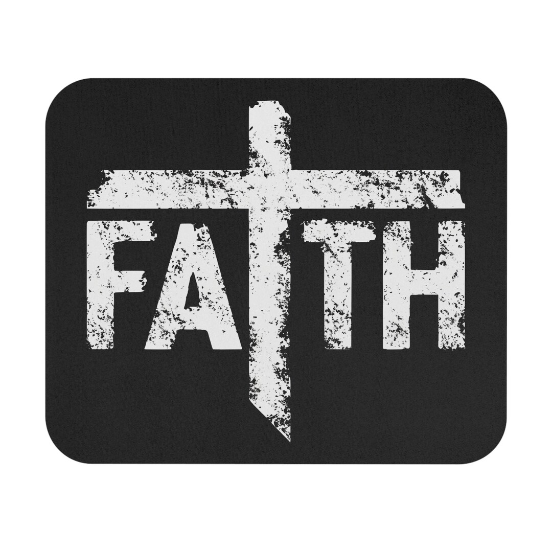 Faith-inspired Mouse Pad, Christian Desk Accessory, Inspiring ...