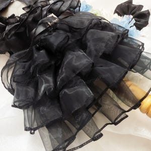 Black Dog Dress Inspired From Wednesday Addams, Pet Halloween Costume ...