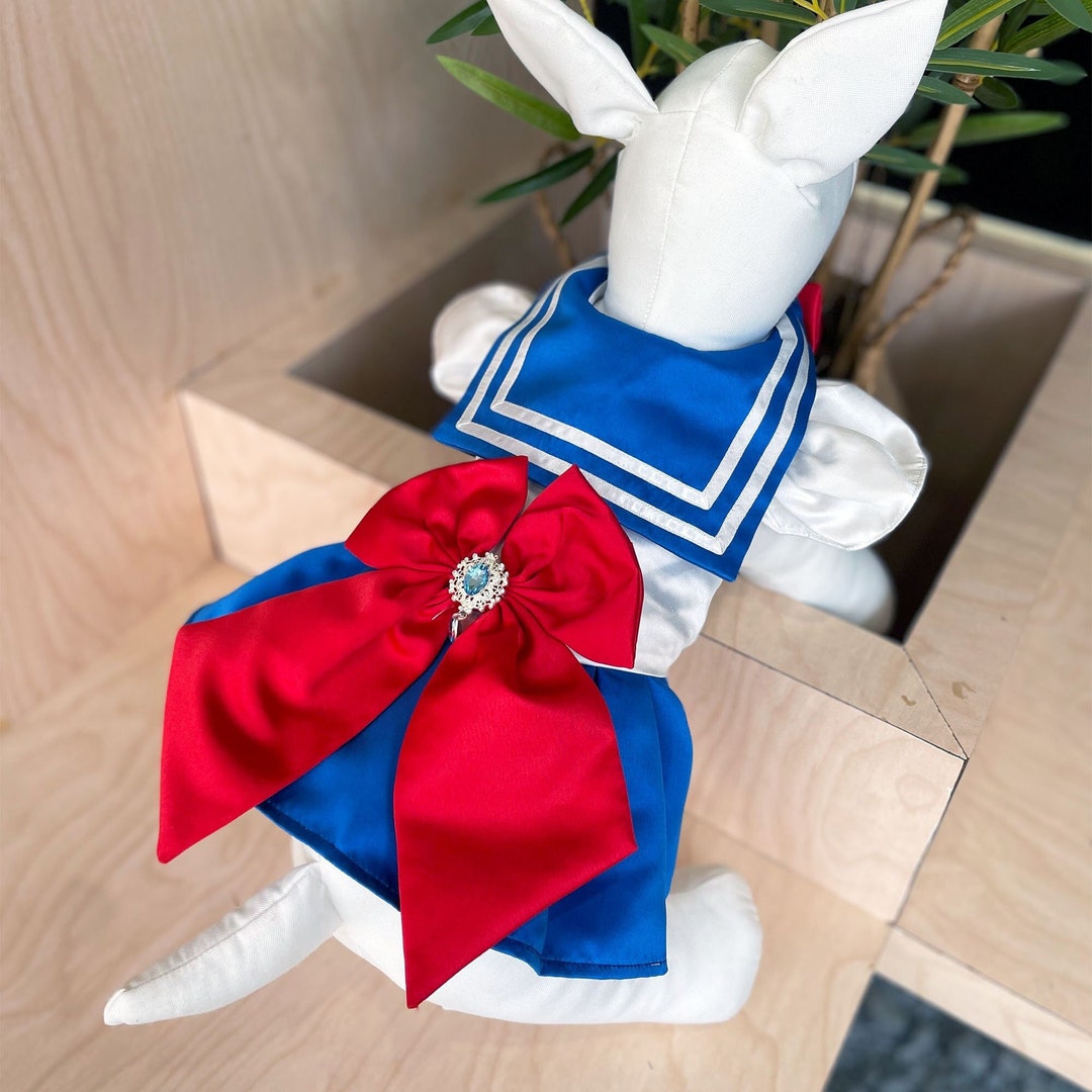 Customizable Sailor Scouts Dress Pet Halloween Costume, Sailor Scouts ...