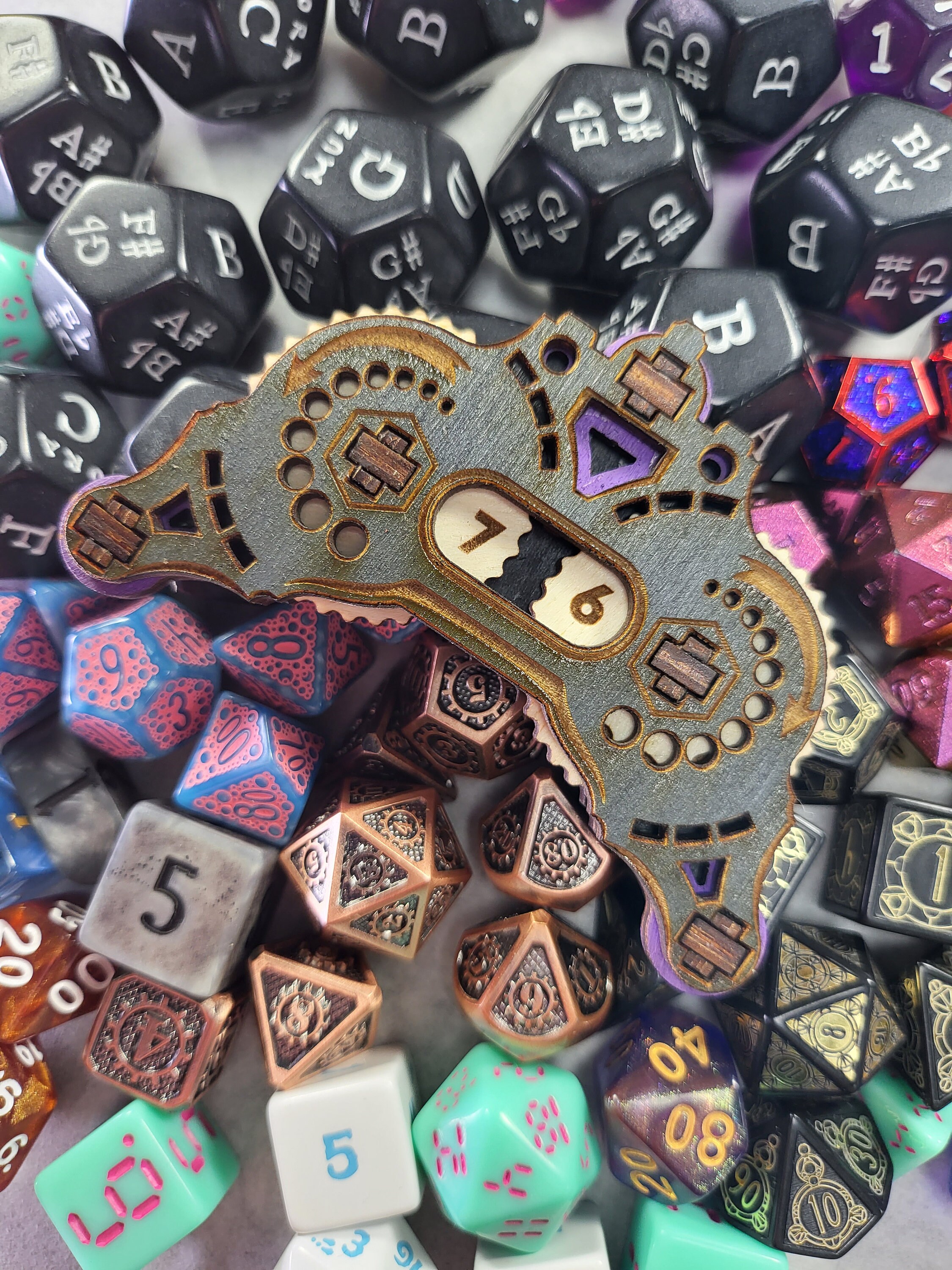 Laser Cut Game Counter Life Tracker Hit Point Tracker - Etsy