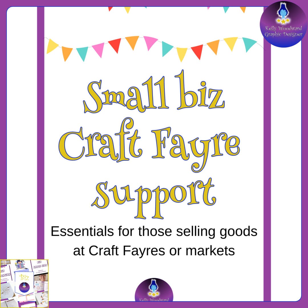 Craft Fayre Stall Templates, Market Printables, Small Business Support ...