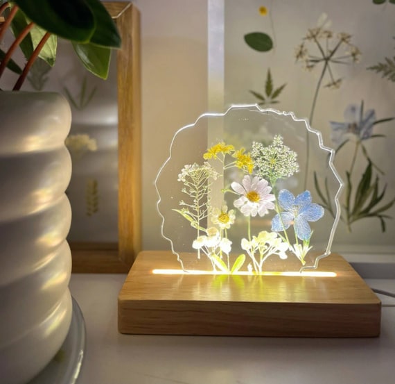 Flowers Of Light Night Light