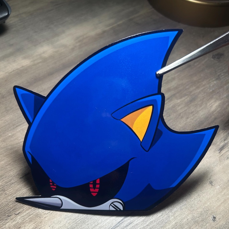 Bootleg Metal Sonic Plush - Etsy