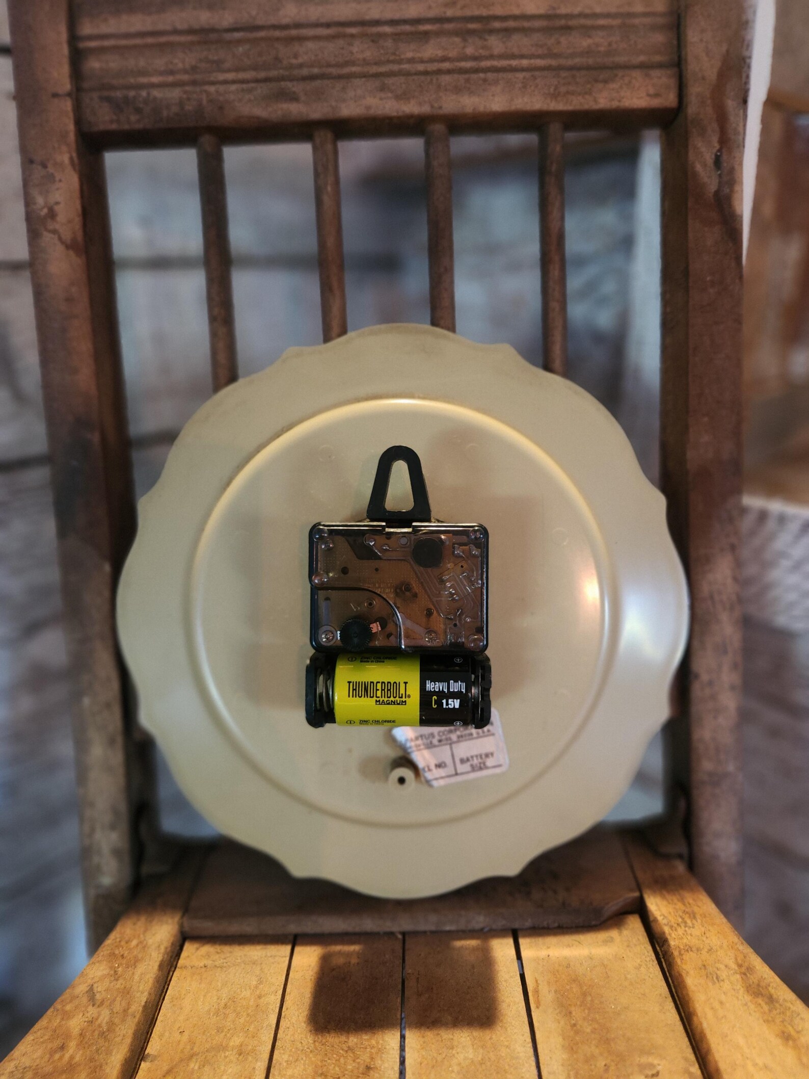 Spartus Quartz Retro Clock, Vintage Flowers, Clock Works - Etsy