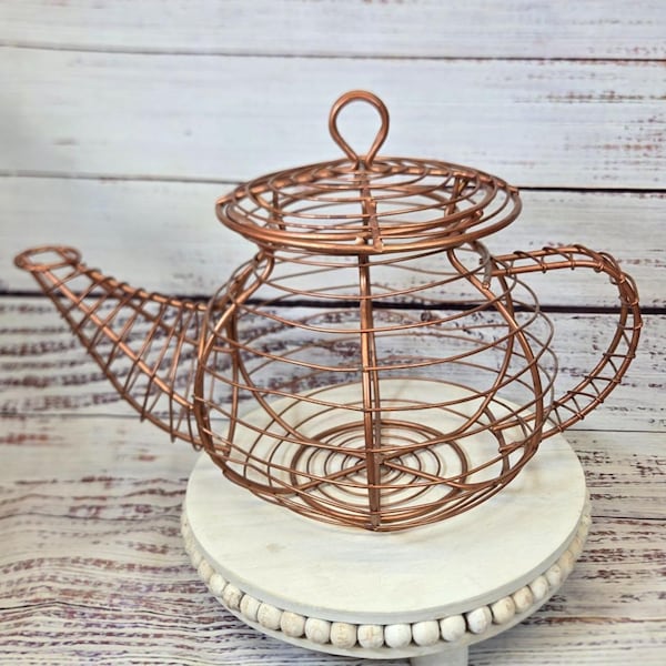 Wire Teapot - Etsy