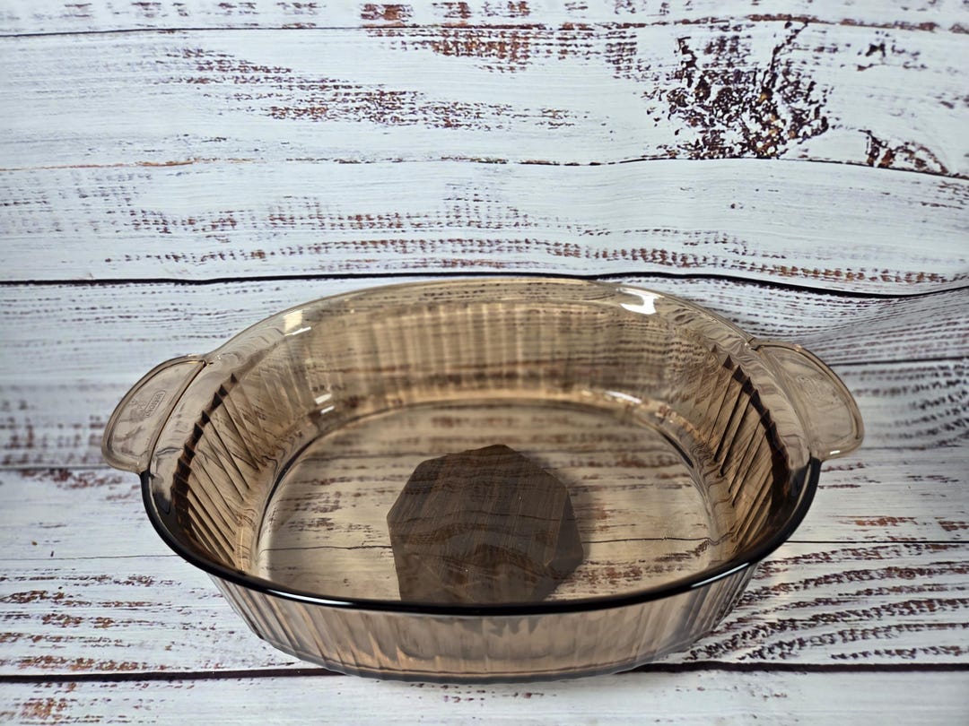 Vintage Corning Vision Ware by Pyrex Amber Colored 1 Quart With Lid ...