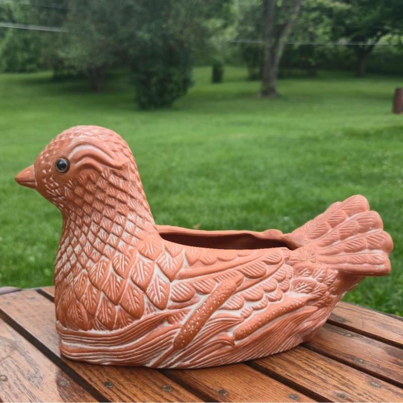 Hen Planter - Etsy