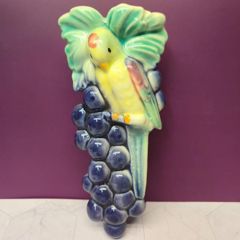 Ceramic Parrot - Etsy
