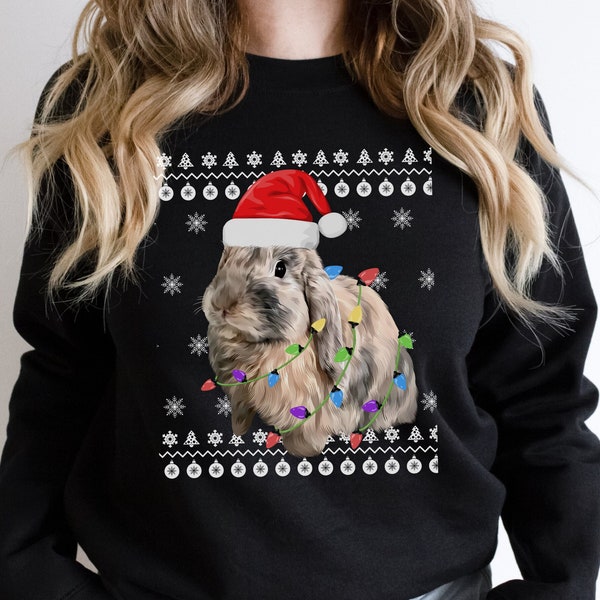 Rabbit Sweater - Etsy