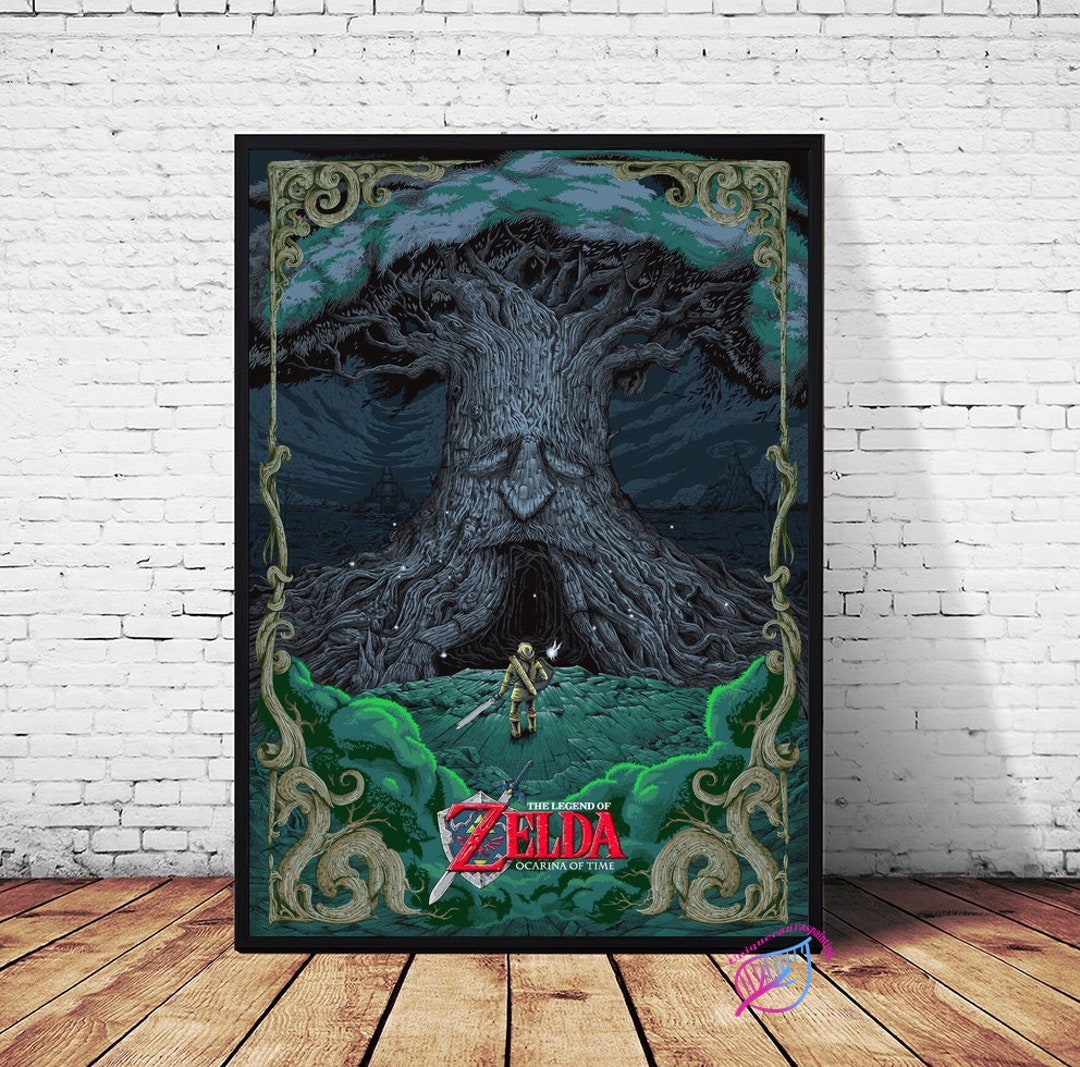 Legend of Zelda Game Poster Canvas Wall Art Home Decor no Frame - Etsy