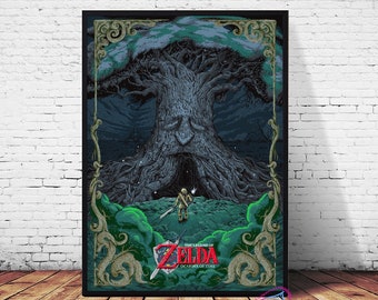 The Legend of Zelda Poster, HD Canvas Wall Art Decor, Canvas Art Print ...