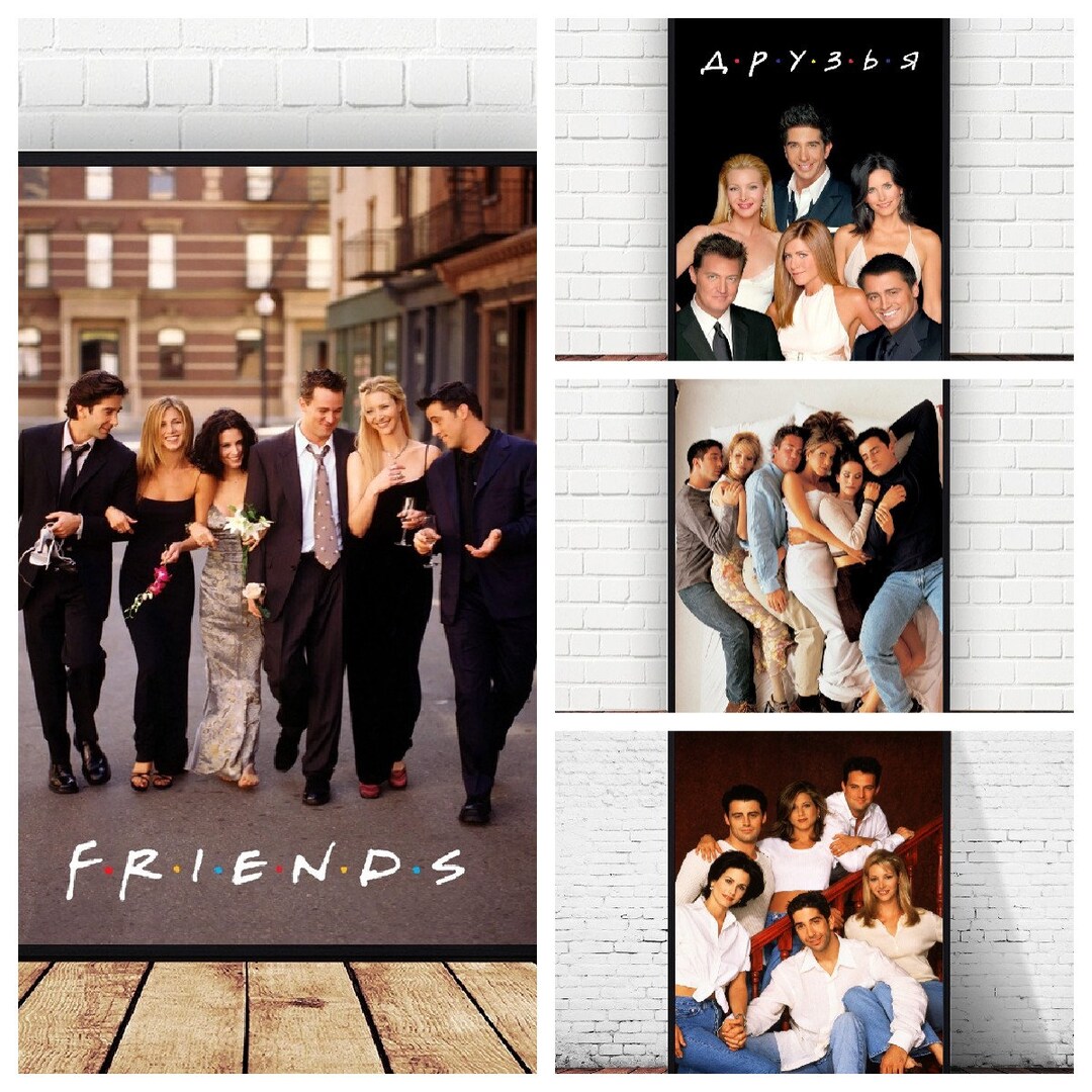 Friends TV Series Poster Canvas Wall Art Home Decor no Frame - Etsy