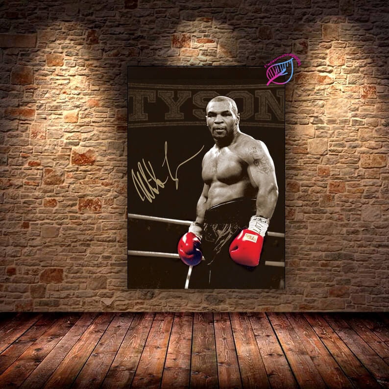 Mike Tyson Poster Canvas Wall Art Home Decornot Included the Frame ...