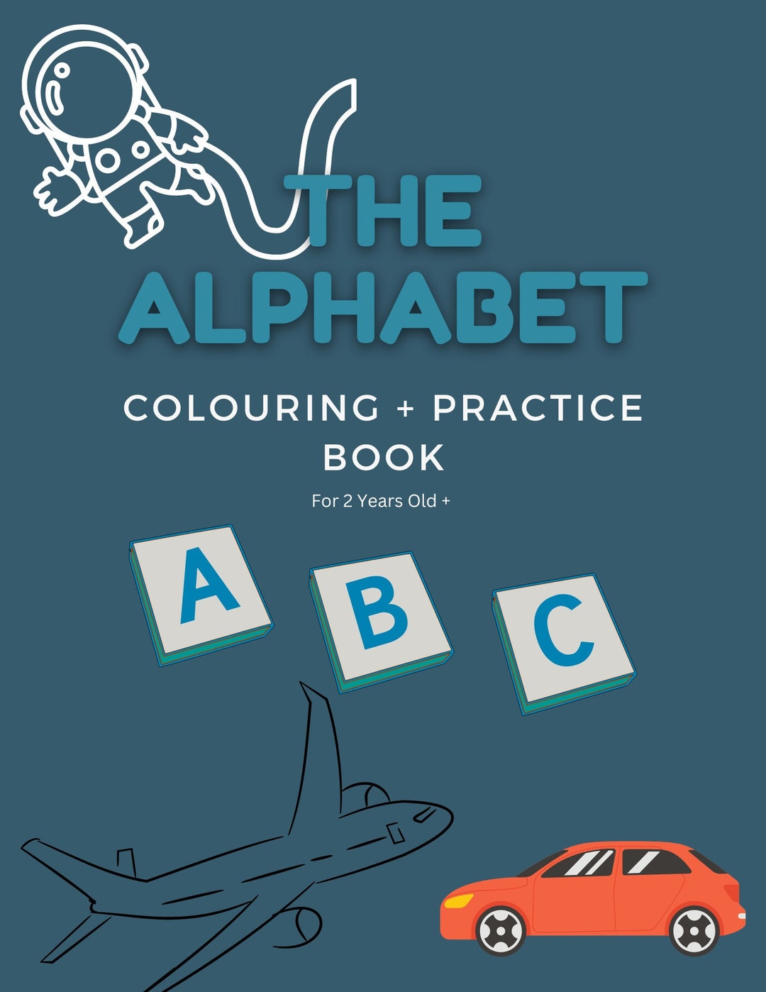 Alphabet Colouring and Practice Book for Pre-school/toddlers ...