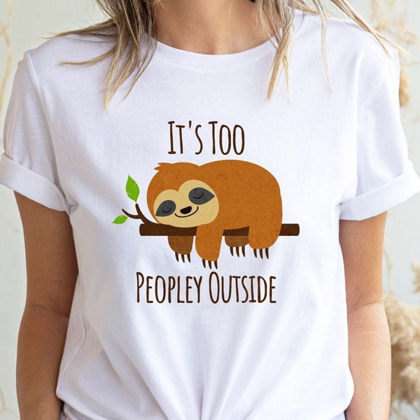 Sloth T Shirt - Etsy