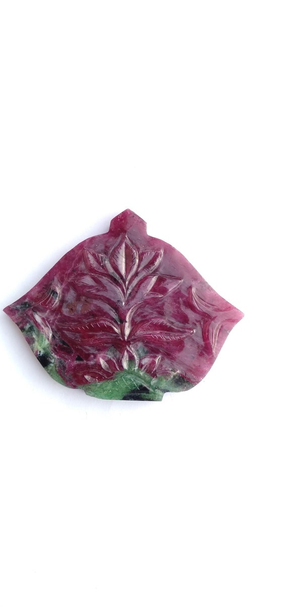 Natural Ruby Carving Beautiful Hand Carved Ruby Loose Gemstone - Etsy