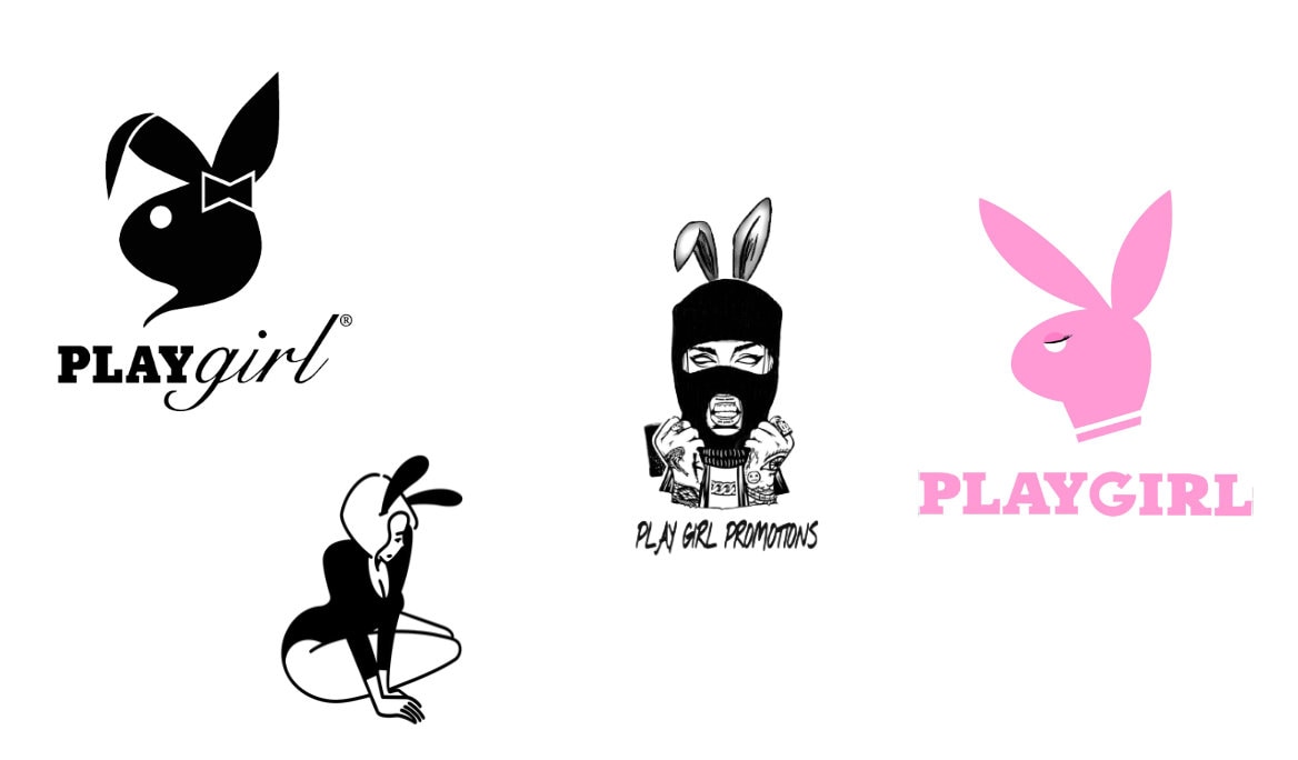 Playgirl PNG 4 Piece - Etsy