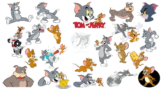 22 Pieces Tom and Jerry Png - Etsy UK