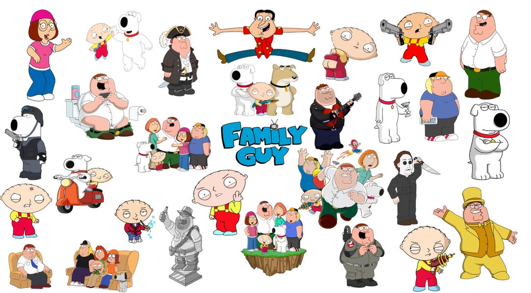 27 Pieces Family Guy Png - Etsy