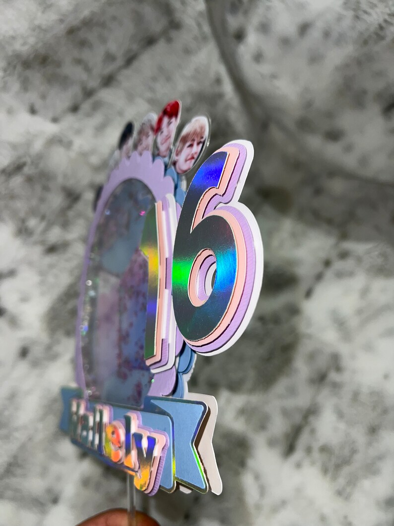 BTS Shaker Cake Topper, BTS Cake Topper, BTS Party Decor, Cake Topper ...