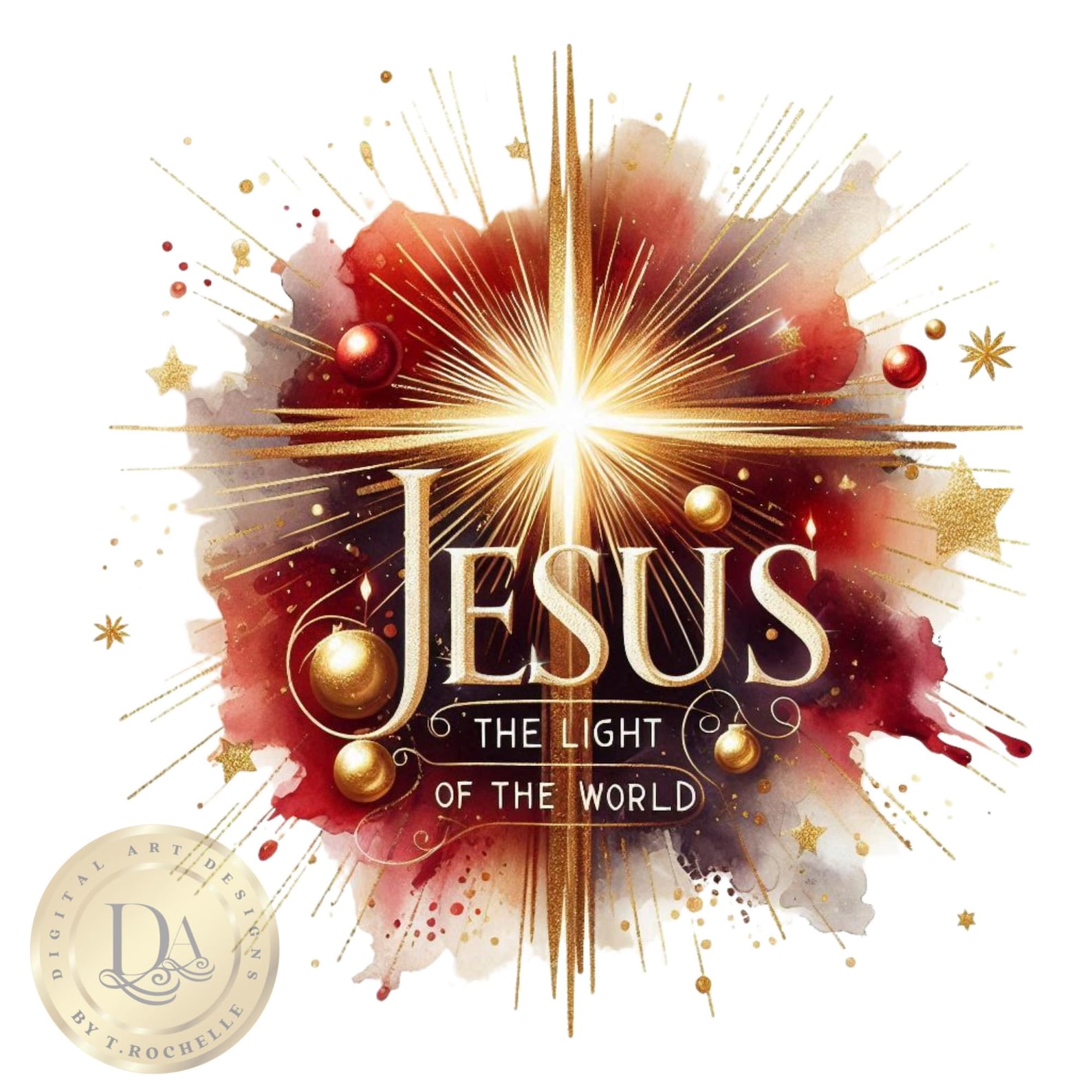 Christian Christmas Clipart Design PNG || Christmas Decor || Faith ...