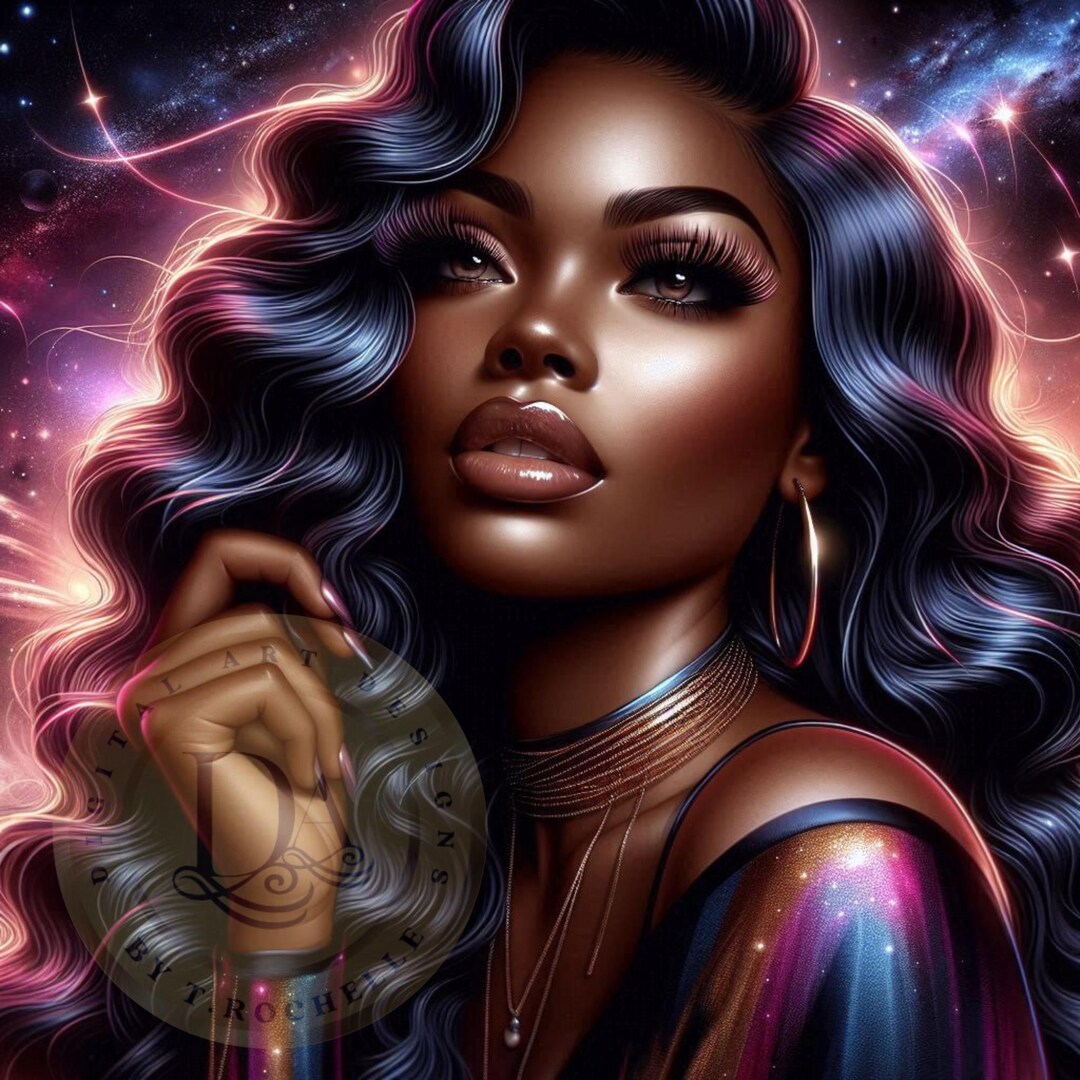 Cosmic Glamour Diva || Celestial Glamour || Space Beauty || Celestial ...