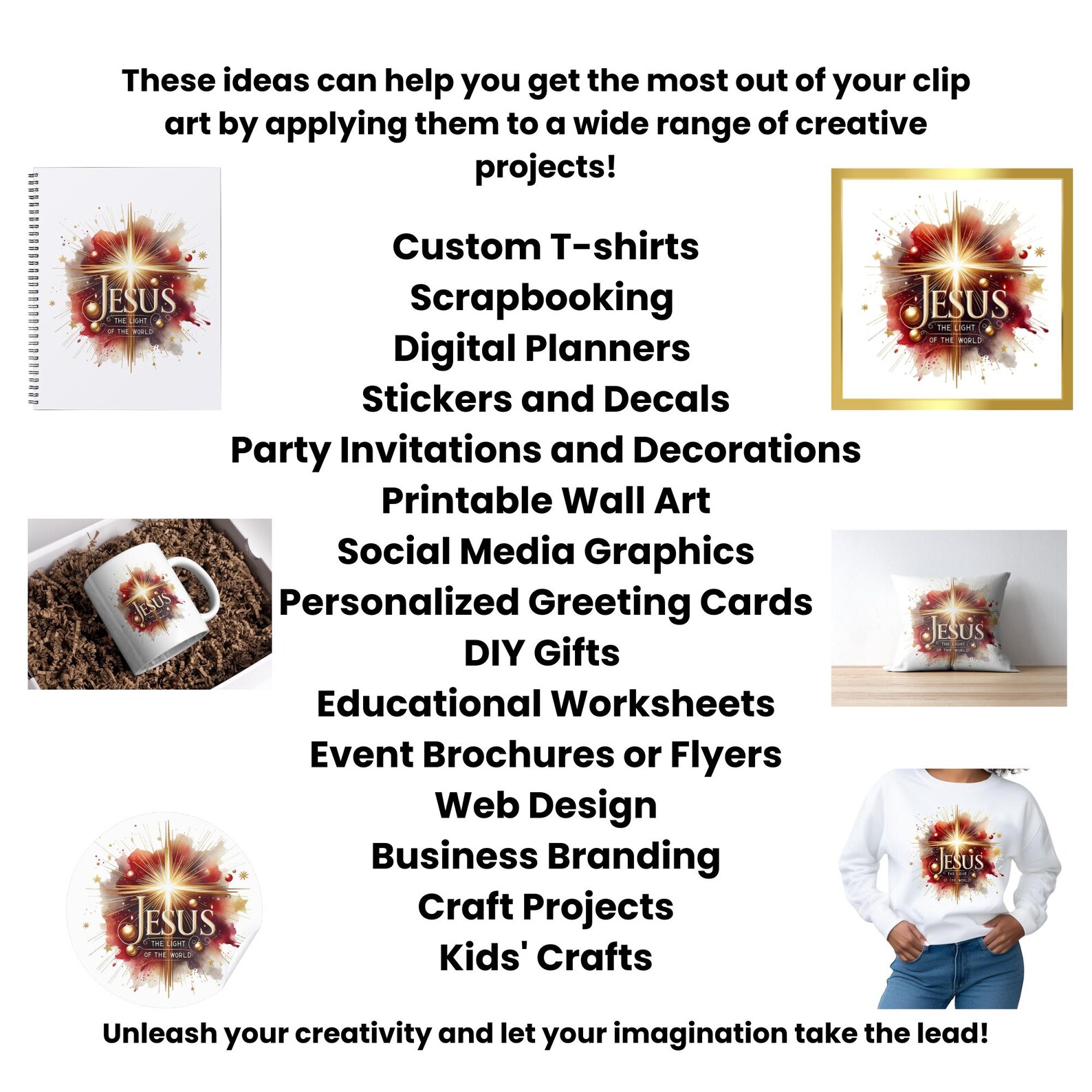 Christian Christmas Clipart Design PNG || Christmas Decor || Faith ...