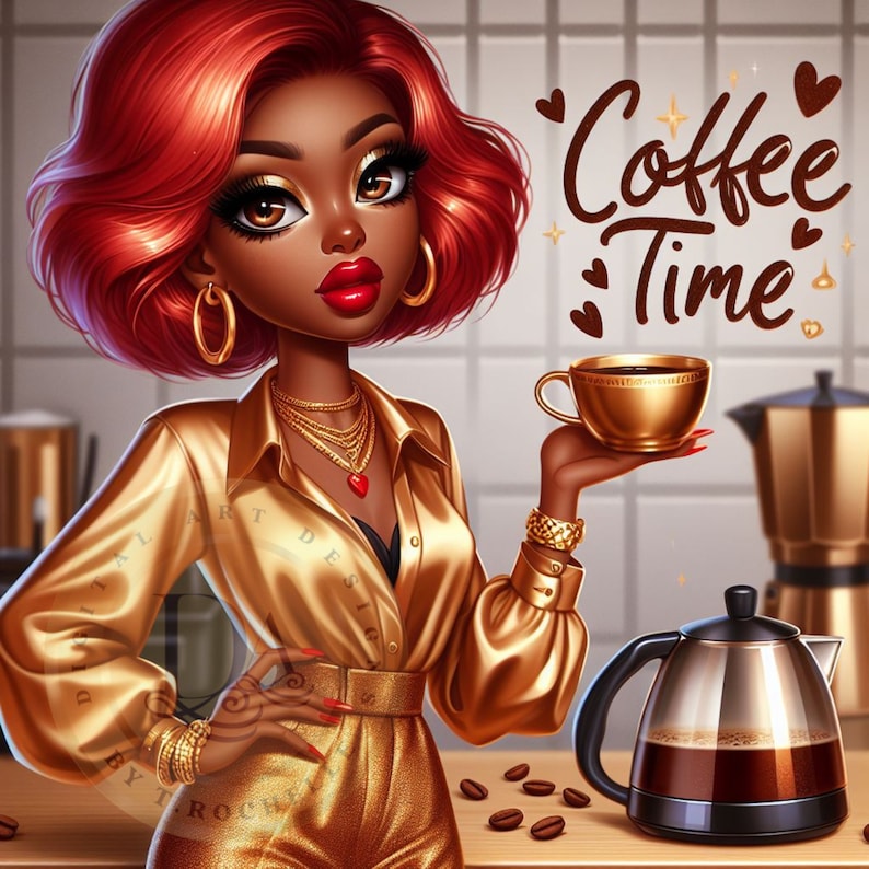 Coffee Time || Coffee is Life || Digital Download || Coffee and Convo || Printable || Print on ...