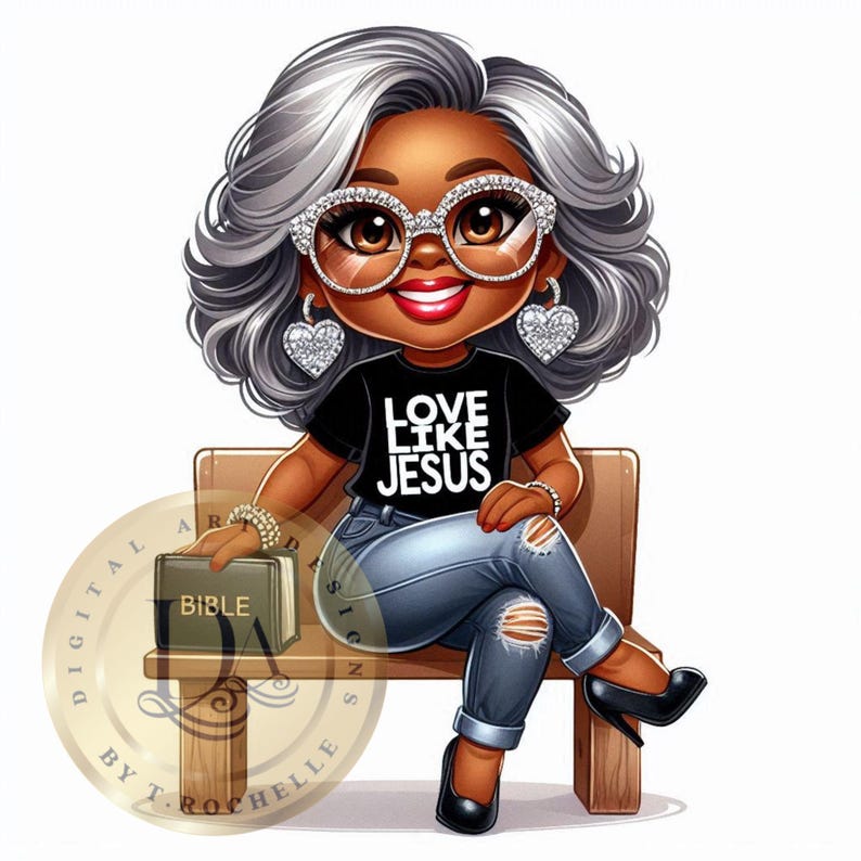 Love Jesus PNG | Faith-based Woman Graphic (digital Download) - Etsy