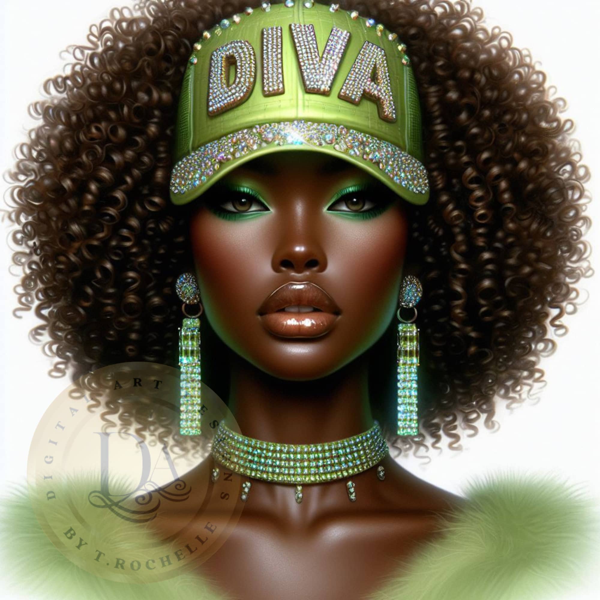 Stylish Diva Woman || Fashionista|| Digital Download || Beauty ...