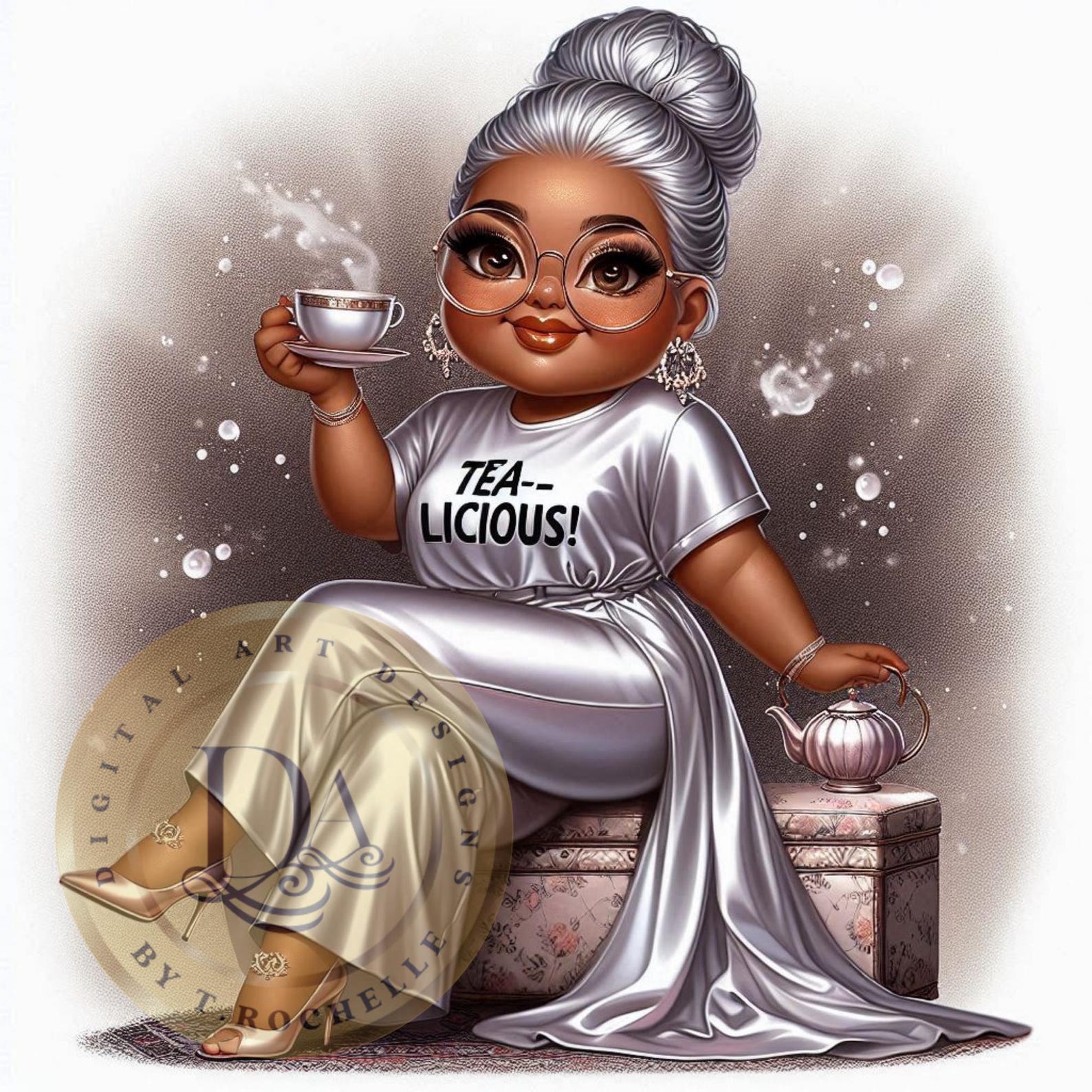 Tea Lovers Tea is Life Digital Download Tea and Convo Printable Print ...