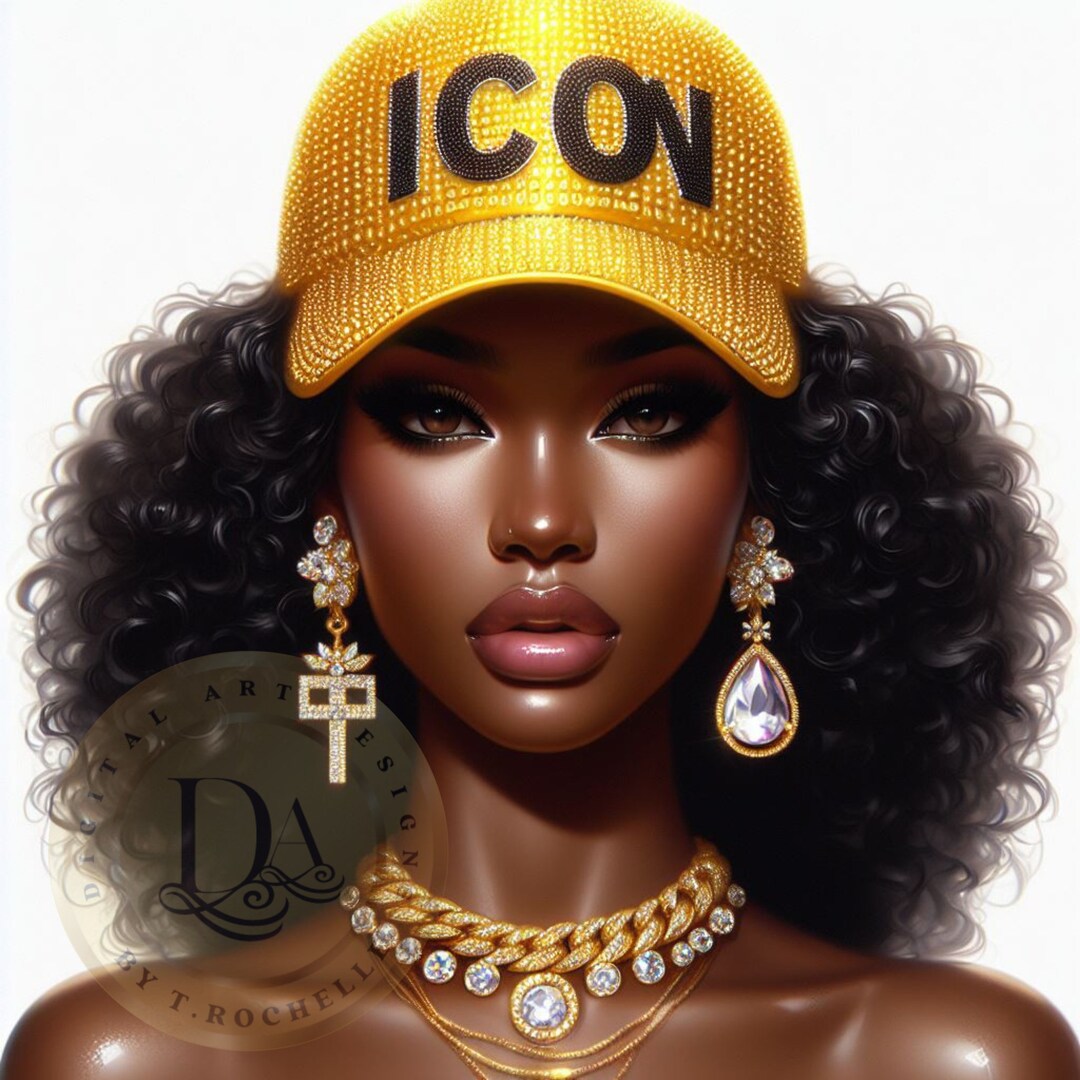 Stylish Icon Woman || Fashionista|| Digital Download || Beauty ...