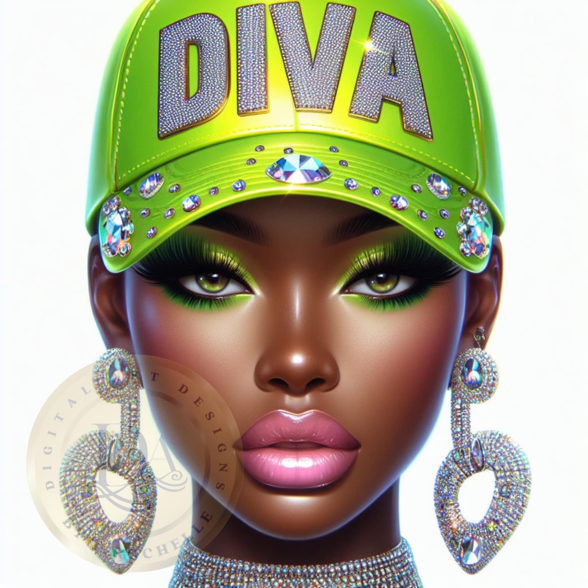 Stylish Diva Woman || Fashionista|| Digital Download || Beauty ...