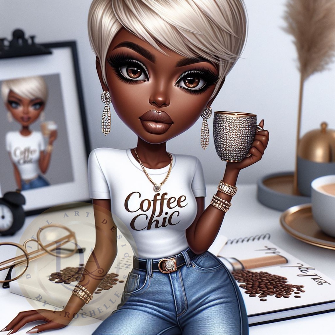 Coffee Lovers Coffee is Life Digital Download Coffee and Convo ...