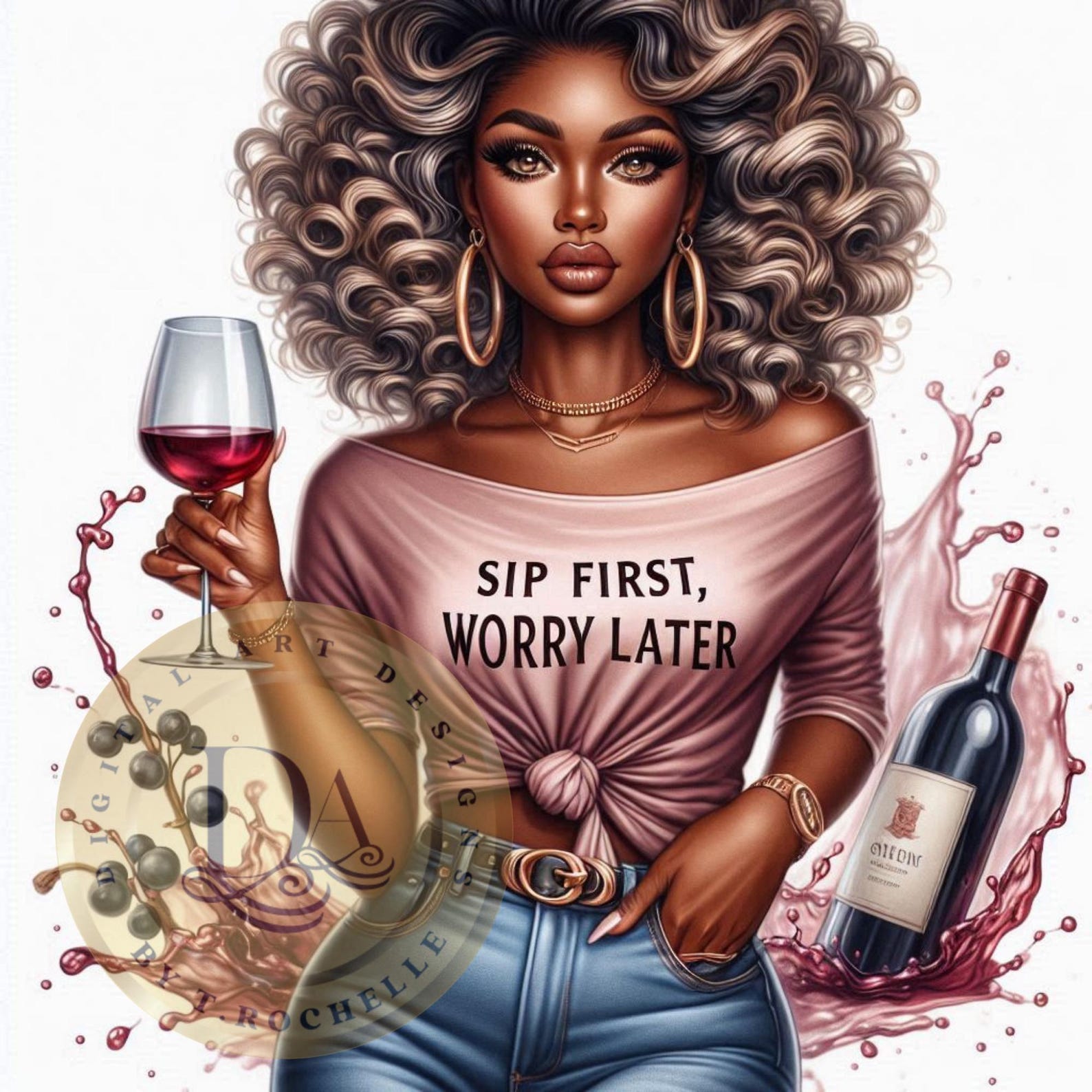 Wine Lovers || Wine is Life || Digital Download || Wine and Convo ...