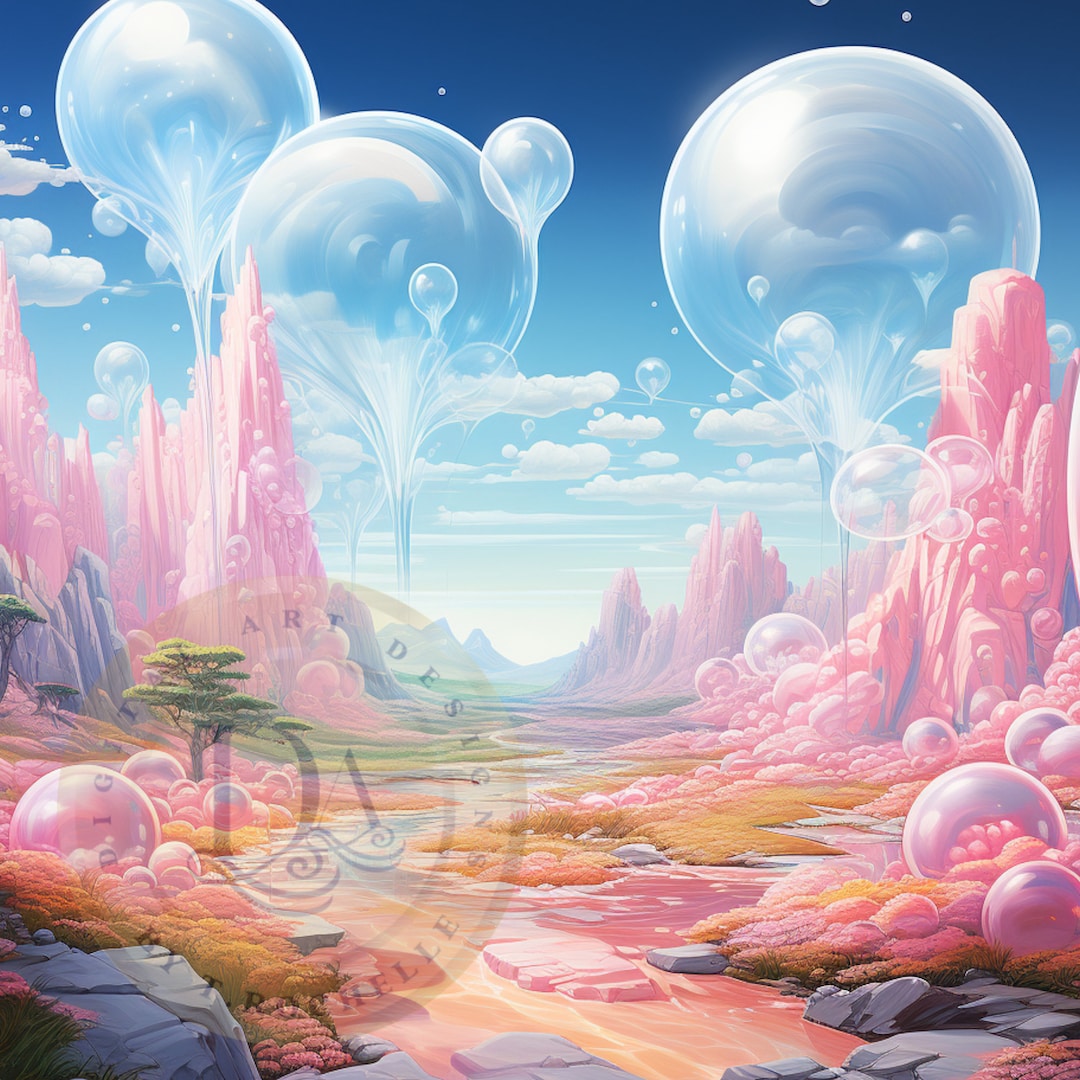 Dreamscape Background Digital Download Perfect for - Etsy