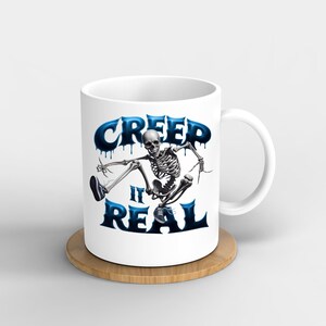 Creep It Real Clipart PNG || Breakdance Skeleton || T-shirt Design ...