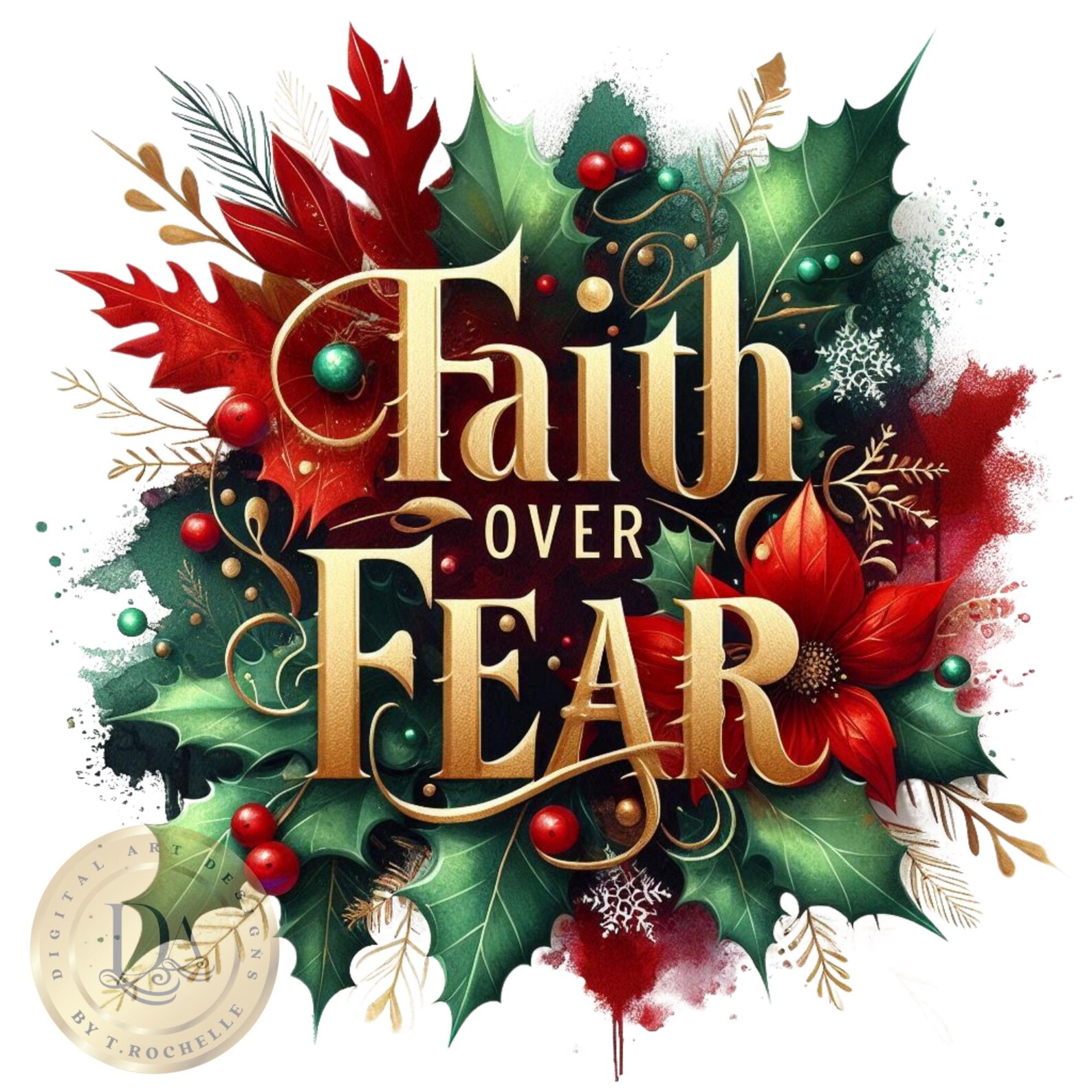 Christian Christmas Clipart Design PNG || Christmas Decor || Faith ...