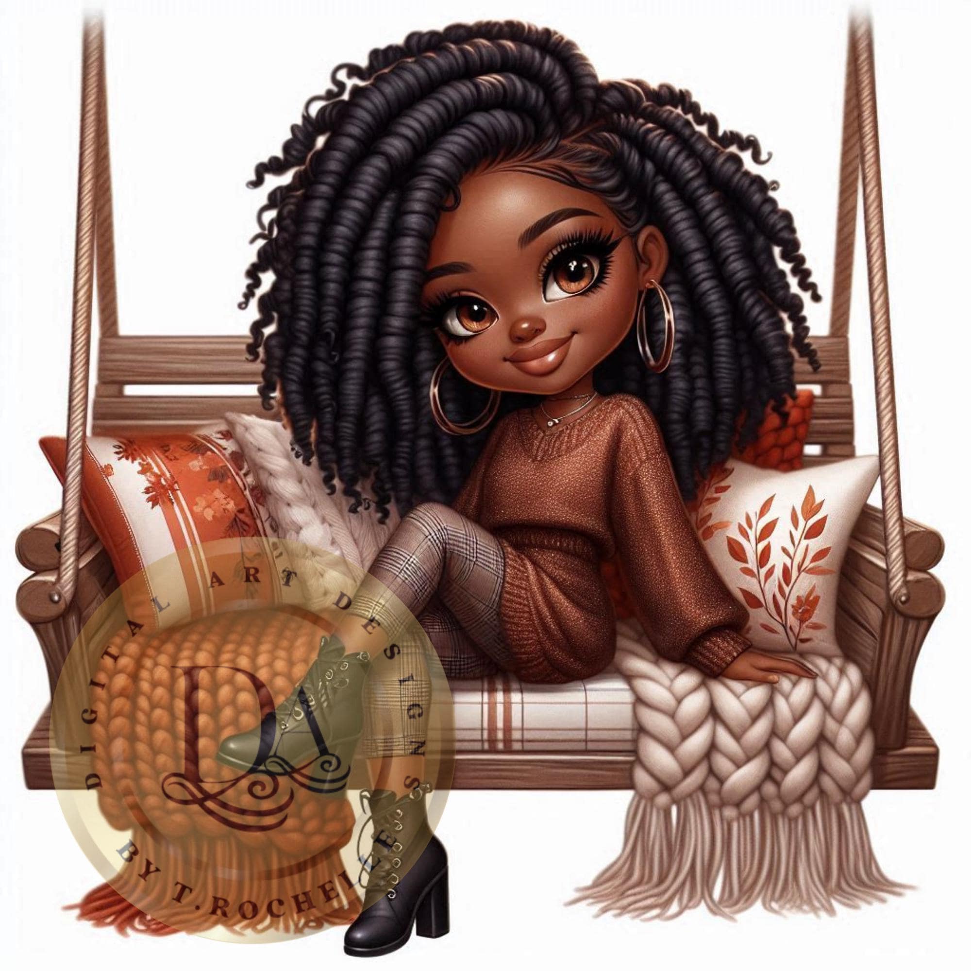 Autumn Girl PNG | Fall Vibes Printable (digital Download) - Etsy