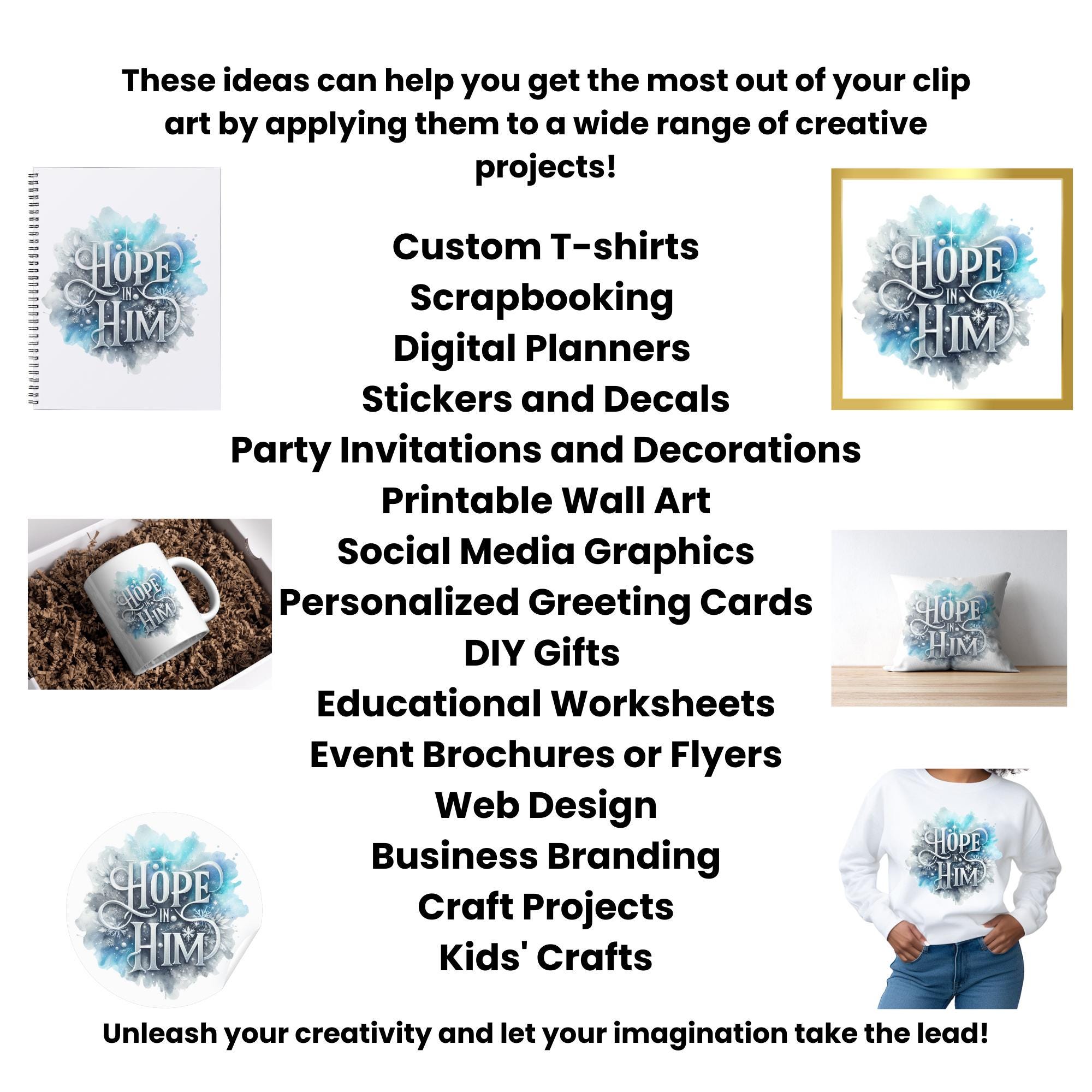 Christian Christmas Clipart Design PNG || Christmas Decor || Faith ...