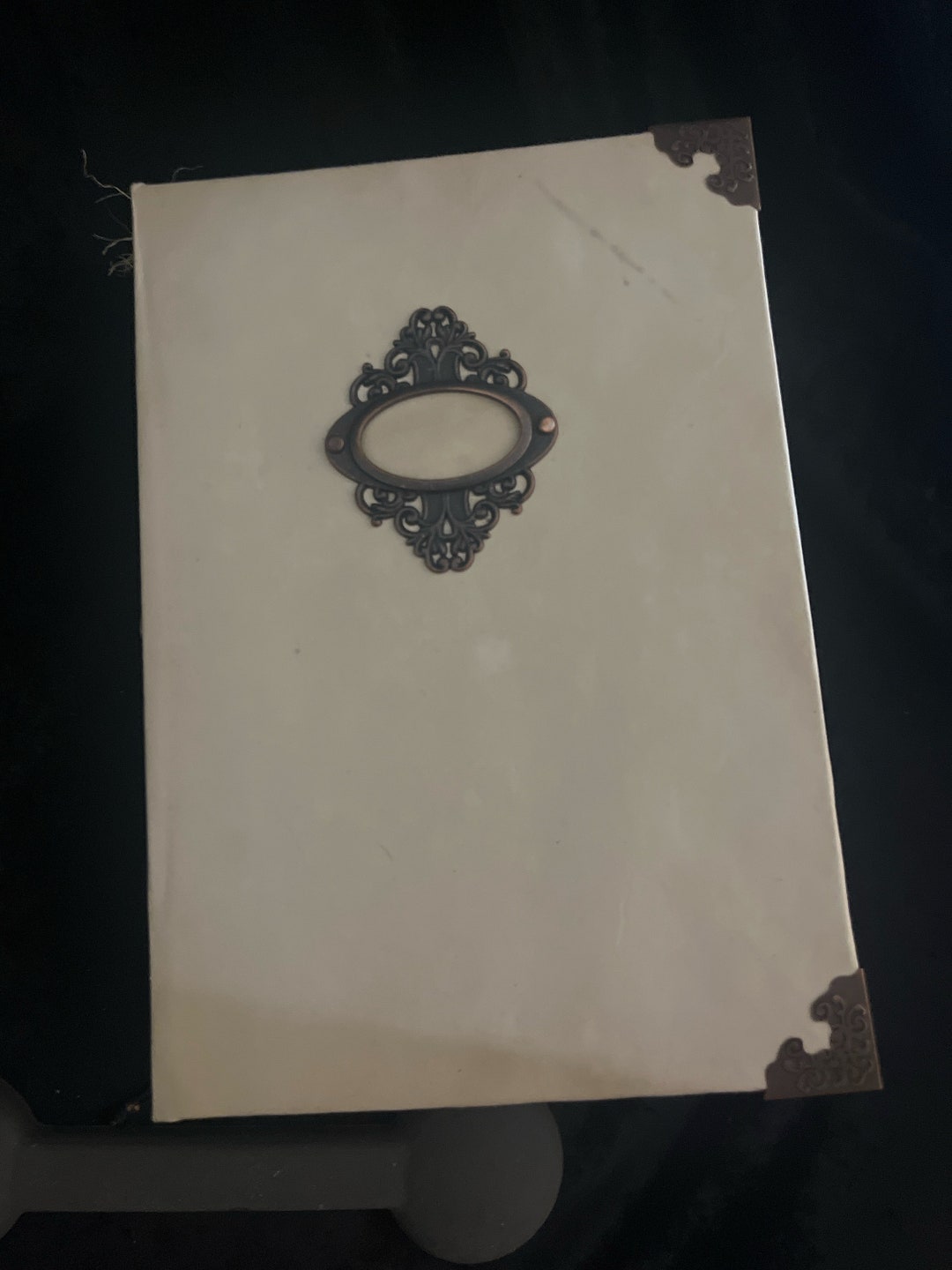 Junk Journal Handmade Corner Protectors Bookplate Nature Flowers Ferns ...