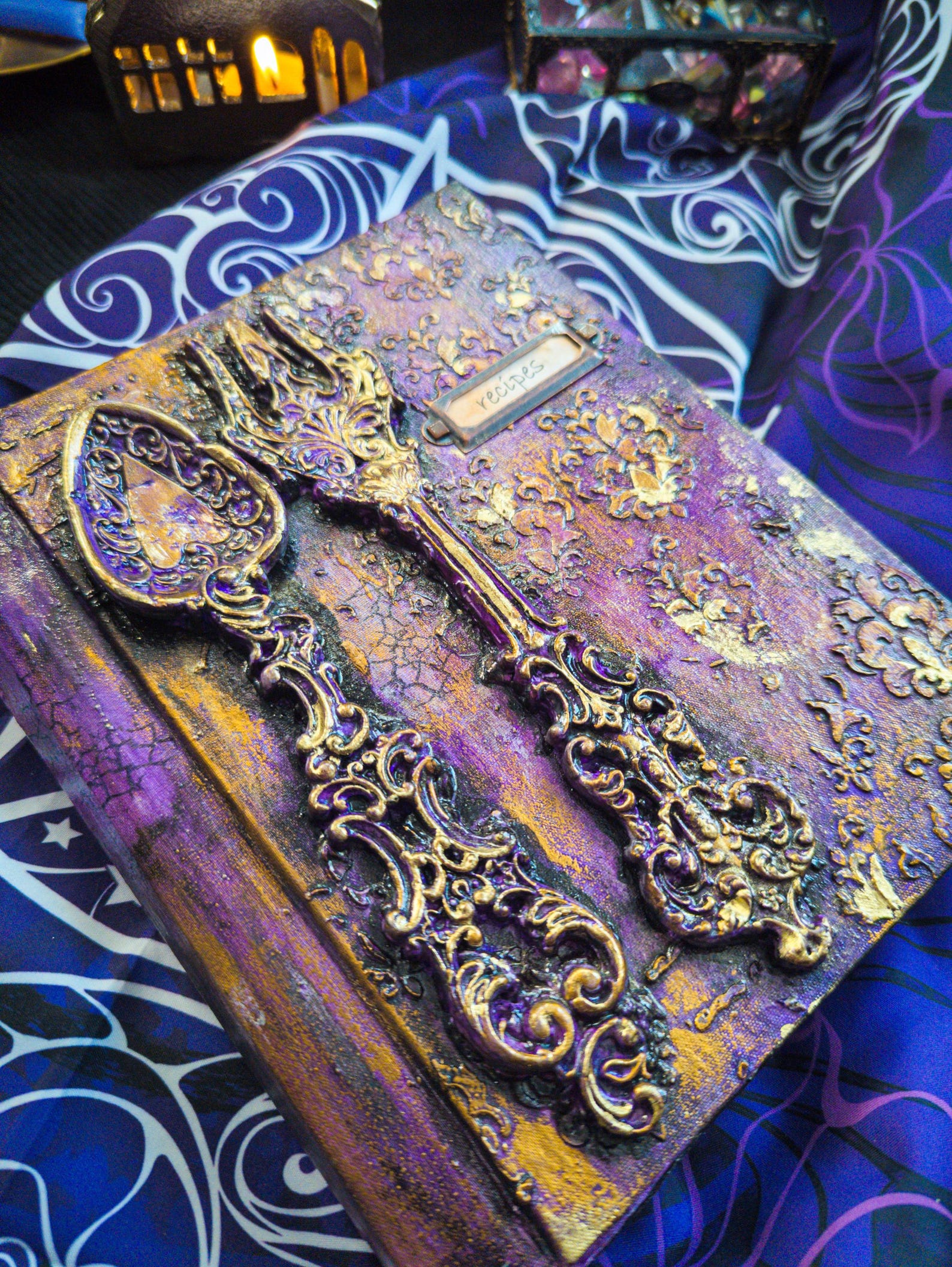 Kitchen Witch Potion & Spell Recipe Book, Witchy Journal for Cooking - Etsy