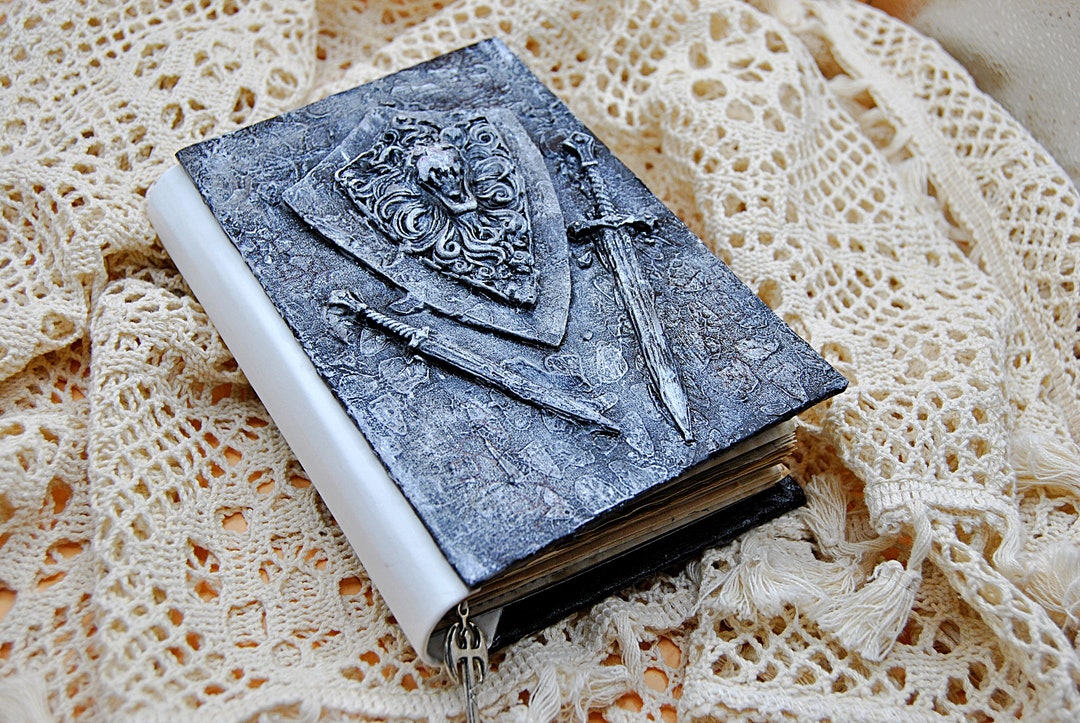 Mini Medieval Notebook: Knight Swords Shield, Aged Pages, Fantasy Pocket Sketchbook - Etsy