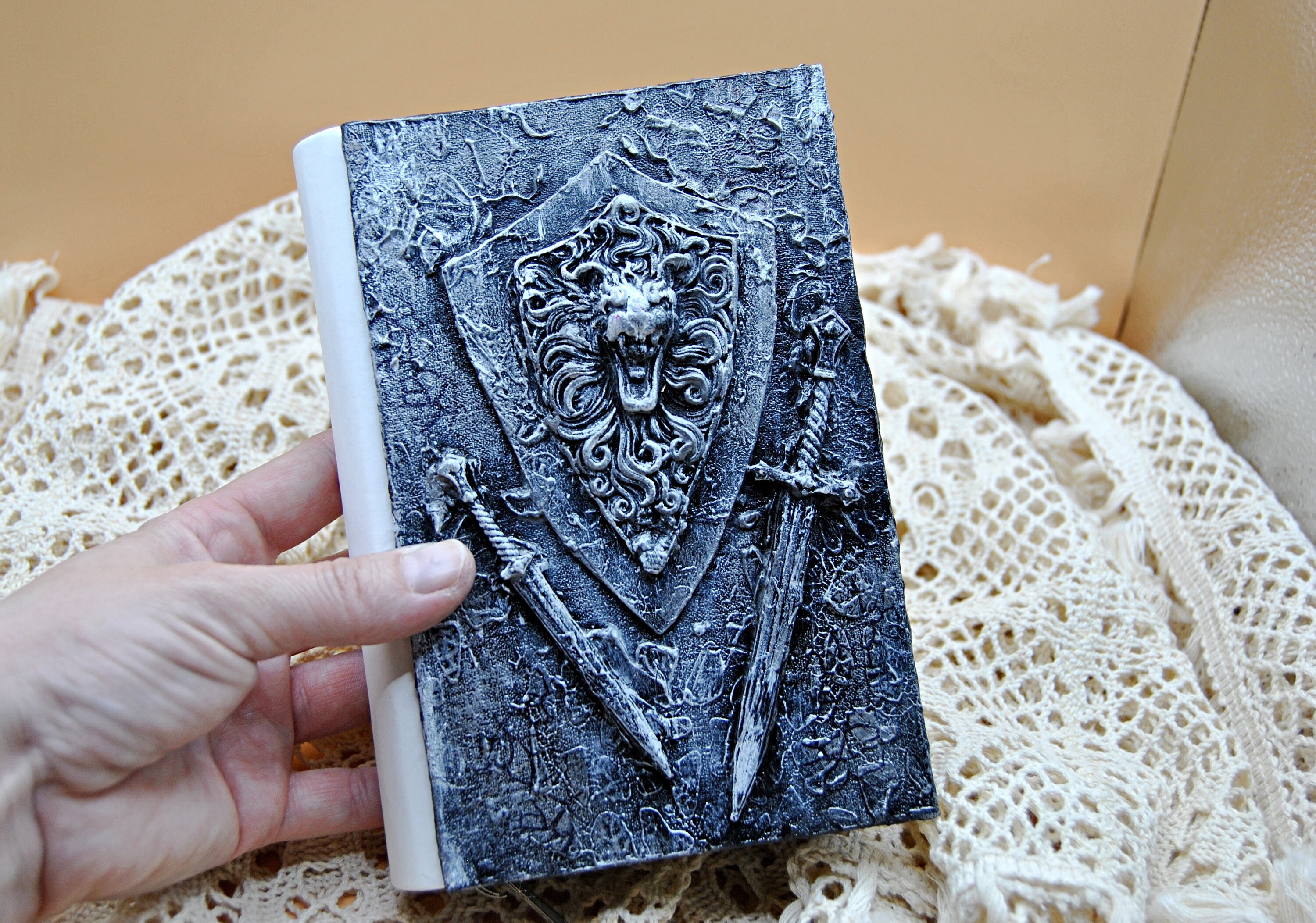 Mini Medieval Notebook: Knight Swords Shield, Aged Pages, Fantasy ...